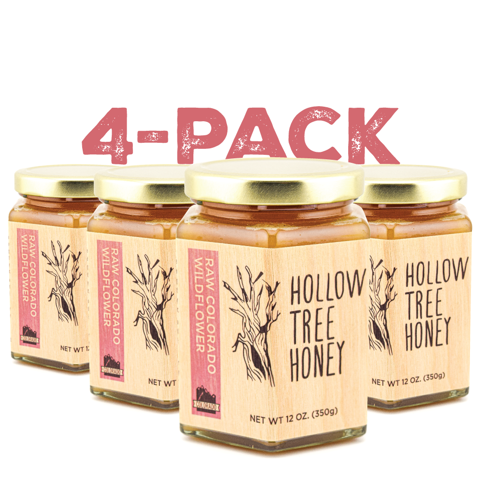 Colorado Wildflower 12oz 4 Pack – HollowTreeHoney